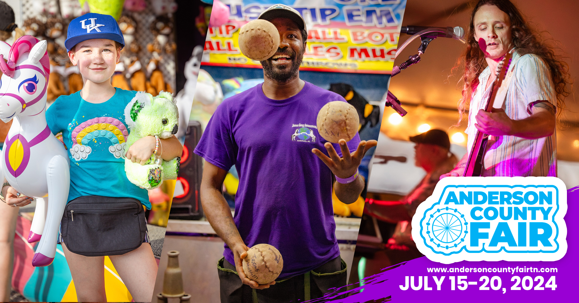 Anderson County Fair - July 14-19, 2025 - Best 6 Days Of Summer